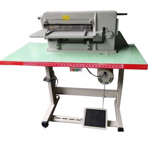 16 inch leather strap cutting machine slitter leather belt making machine